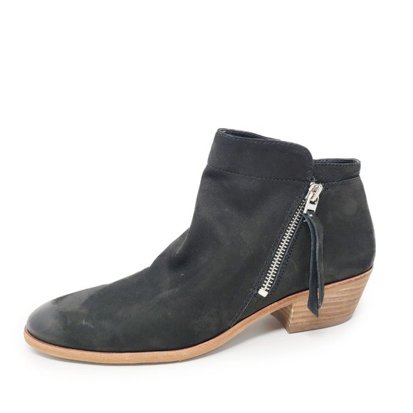 Sam Edelman | Shoes | New Sam Edelman Packer Black Leather Ankle ...